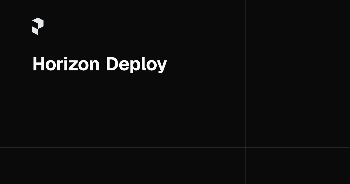 MCP Server Hosting & Deployment | Horizon Deploy