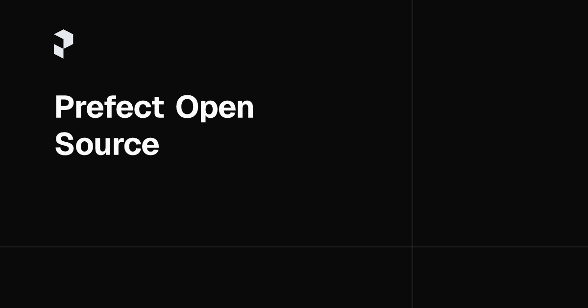 Prefect Open Source - Python Workflow Orchestration